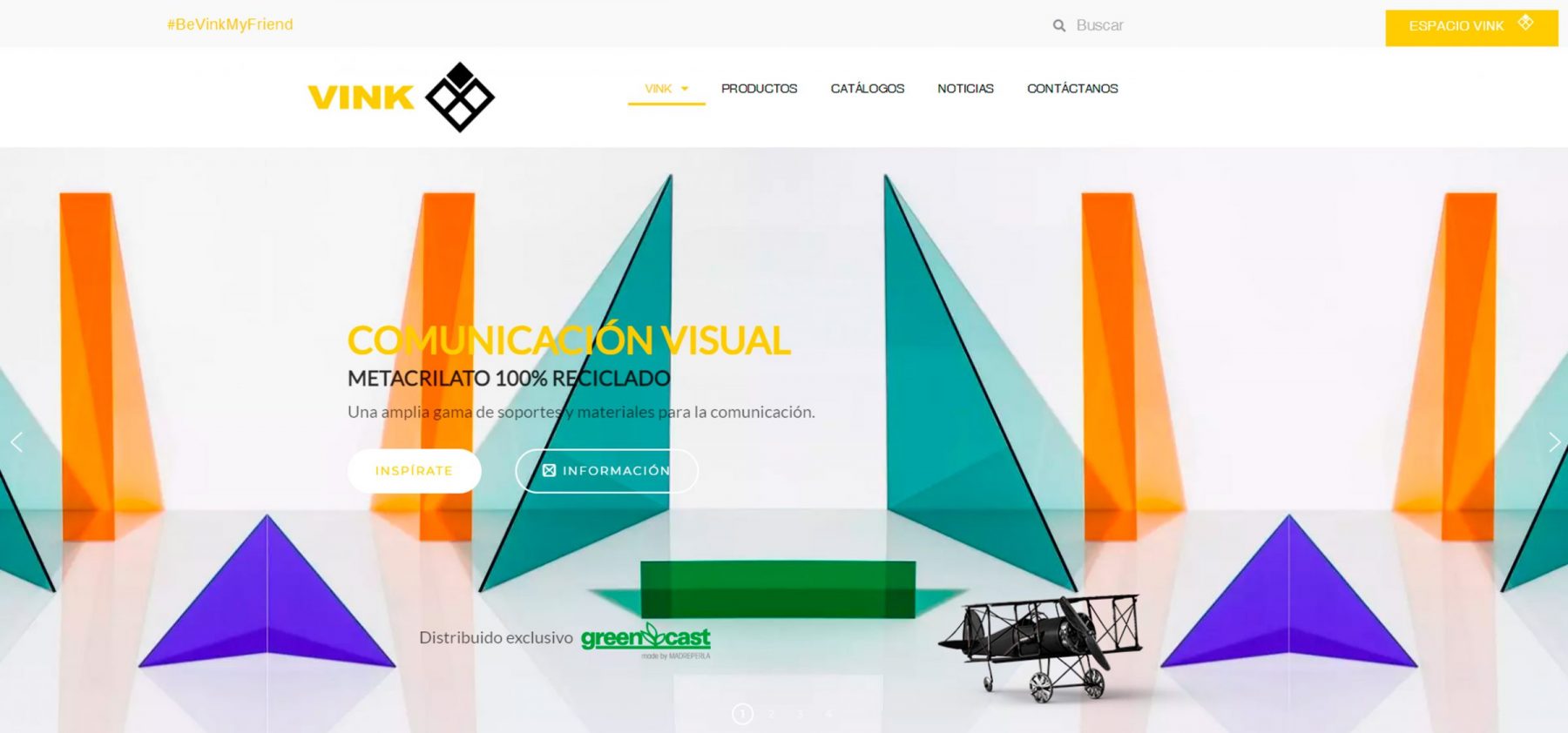 Noticias: Nueva presencia digital de VINK Plastics Spain