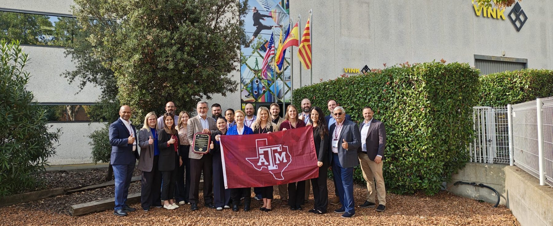 VINK Plastics y Ampla Barcelona reciben la visita de la Texas A&M ...